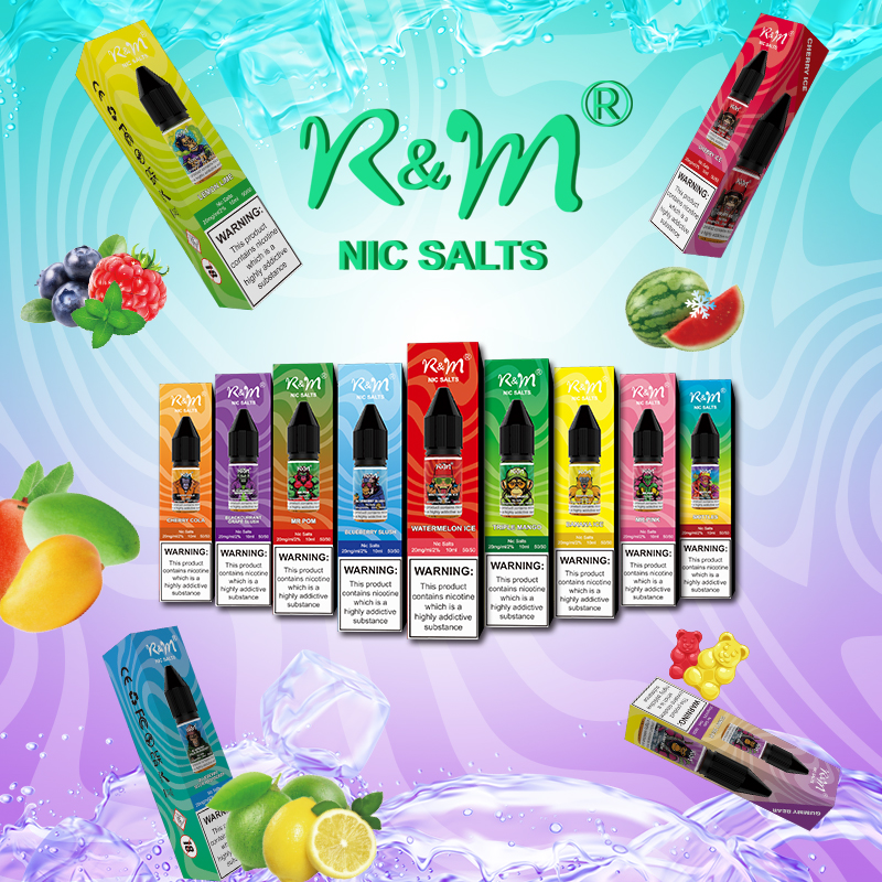 OEM Flavors Packaging Box 10mg/20mg Nicotine Salt E Liquid Vape Juice ...