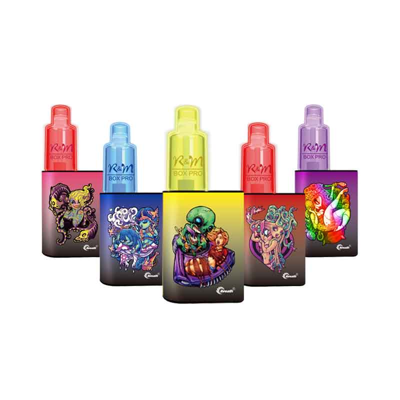 R&M BOX PRO 6000 Puffs 20mg Disposable Vape|France Vape from China ...