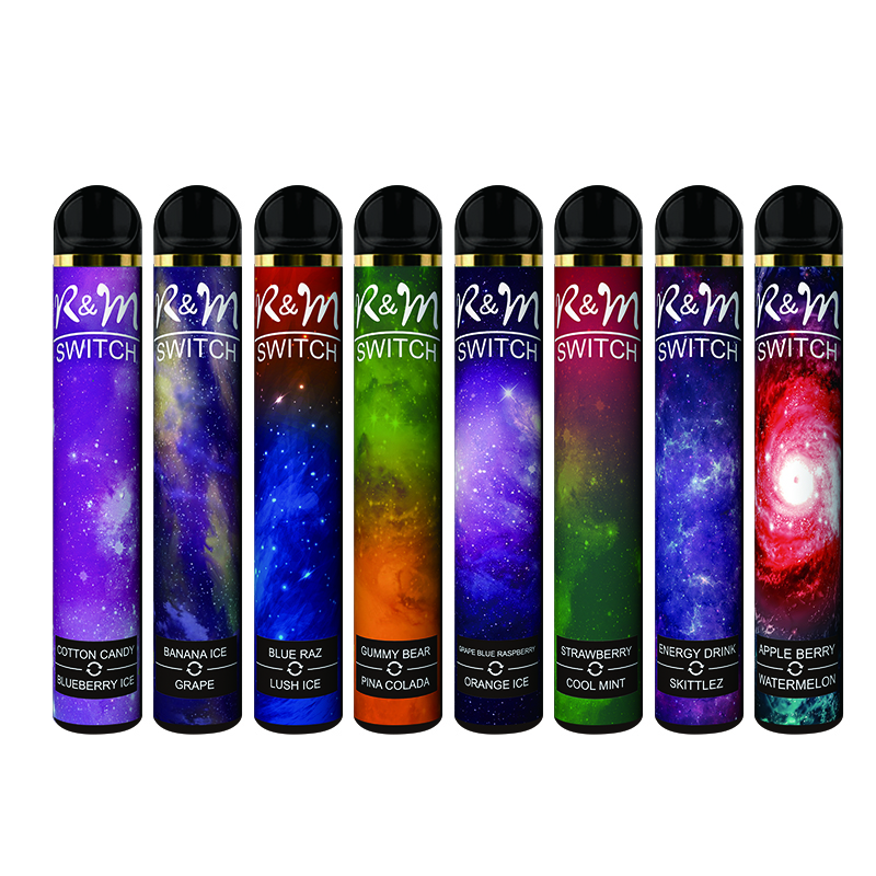 R&M SWITCH(Double Flavors) 2000 Puffs Fume Vape | Grape blue raspberry ...