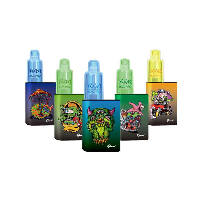 R&M BOX PRO Vape Juice|6% Nicotine|France Disposable Vape from China ...